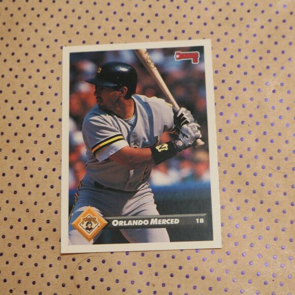 MLB | Toys | Orlando Merced 282 Baseball Card | Poshmark